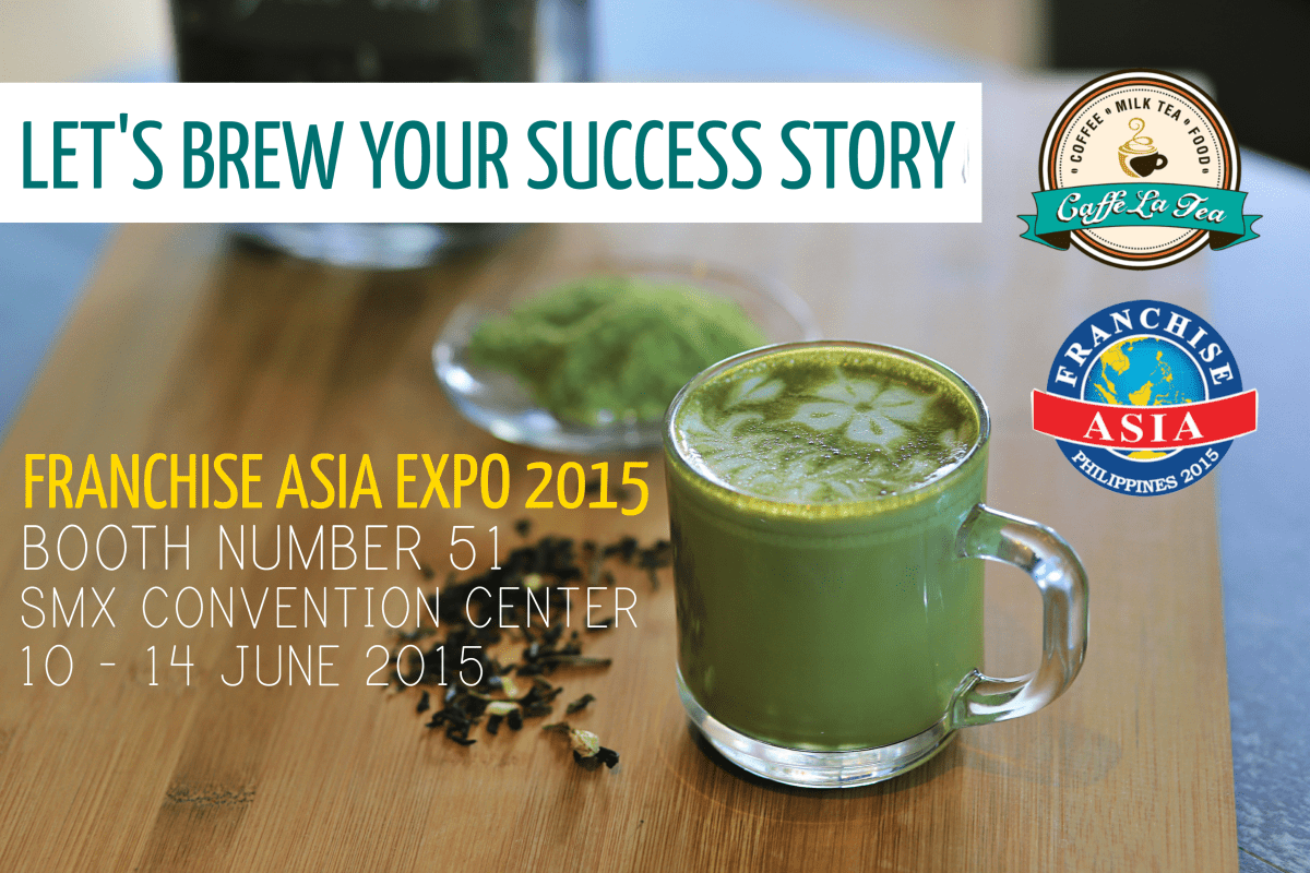 Caffé La Tea Joins Franchise Asia Expo 2015 | CLT Cafe® | Caffé La Tea®